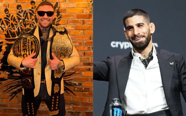 "Pinky toe! Welcome to my home" - Ilia Topuria claps back at Conor McGregor's "slap the head off ...