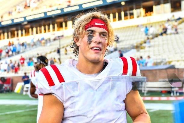 What is Jaxson Dart Jersey’s Number?