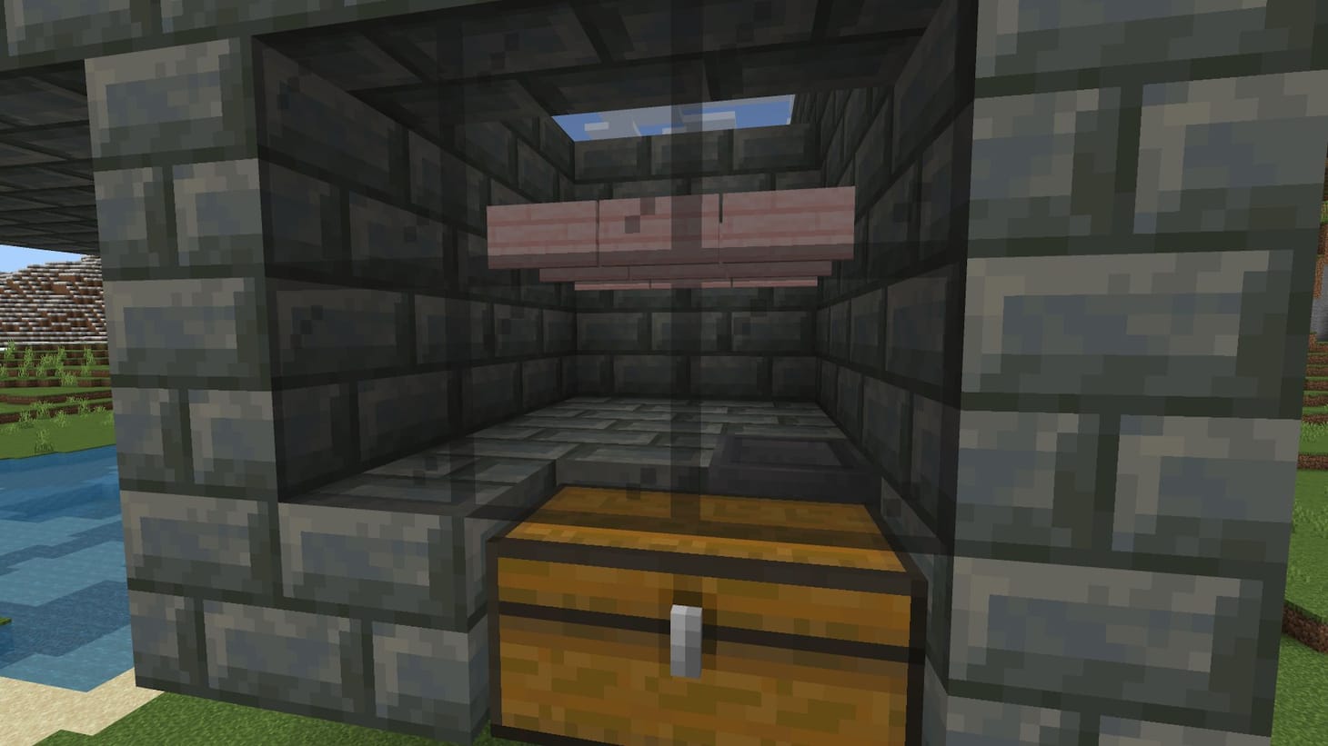 How to make Minecraft Bedrock iron farm