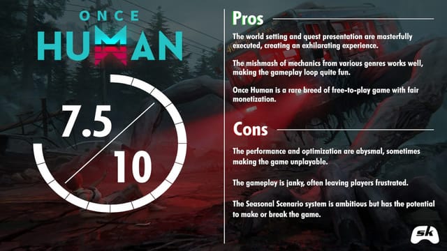 Once Human review: Weird and unique, yet comfortingly familiar
