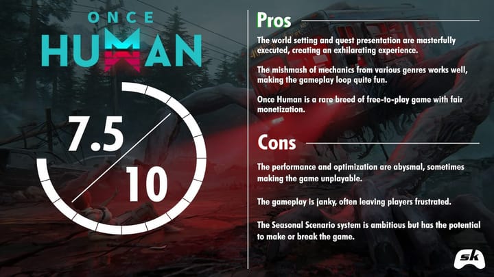 Once Human review: Weird and unique, yet comfortingly familiar