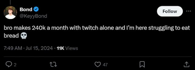 FaZe Lacy accidentally showcases his Twitch dashboard, reveals earning ...