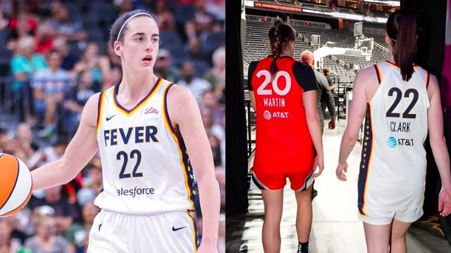 PHOTO: Caitlin Clark embraces moment with former Iowa teammate Kate ...