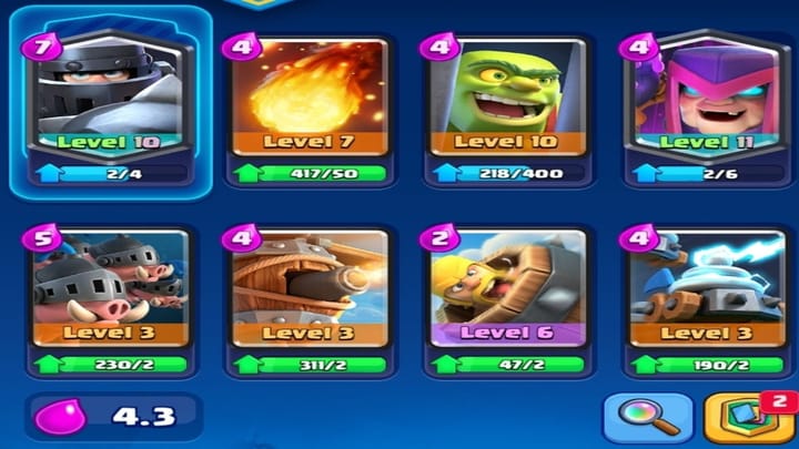 Best Goblin Cage decks in Clash Royale