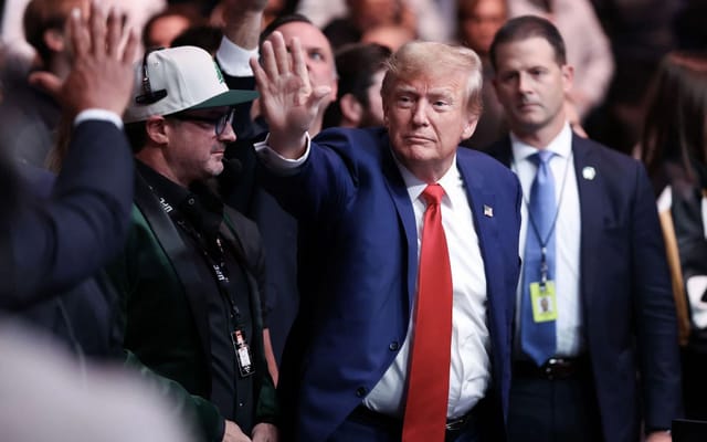"He is the next US president," "Staged. As that trial?" - Fans split ...