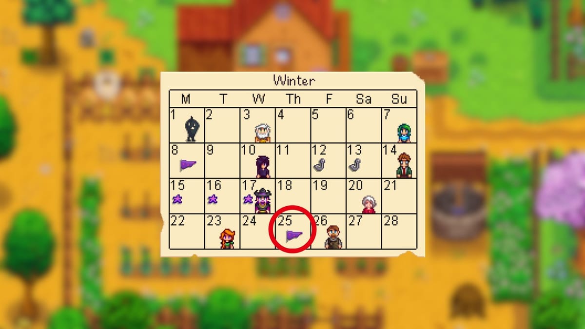 Stardew Valley Feast of the Winter Star festival Guide: Schedule ...