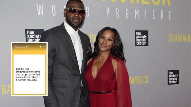 "Celebrate you babe": LeBron James' wife Savannah takes to IG to share ...