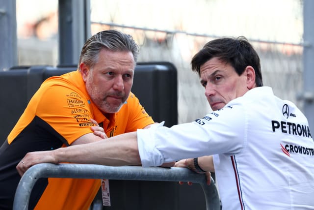 $1.6B worth Mercedes boss Toto Wolff defends McLaren after the F1 Hungarian GP team order debacle