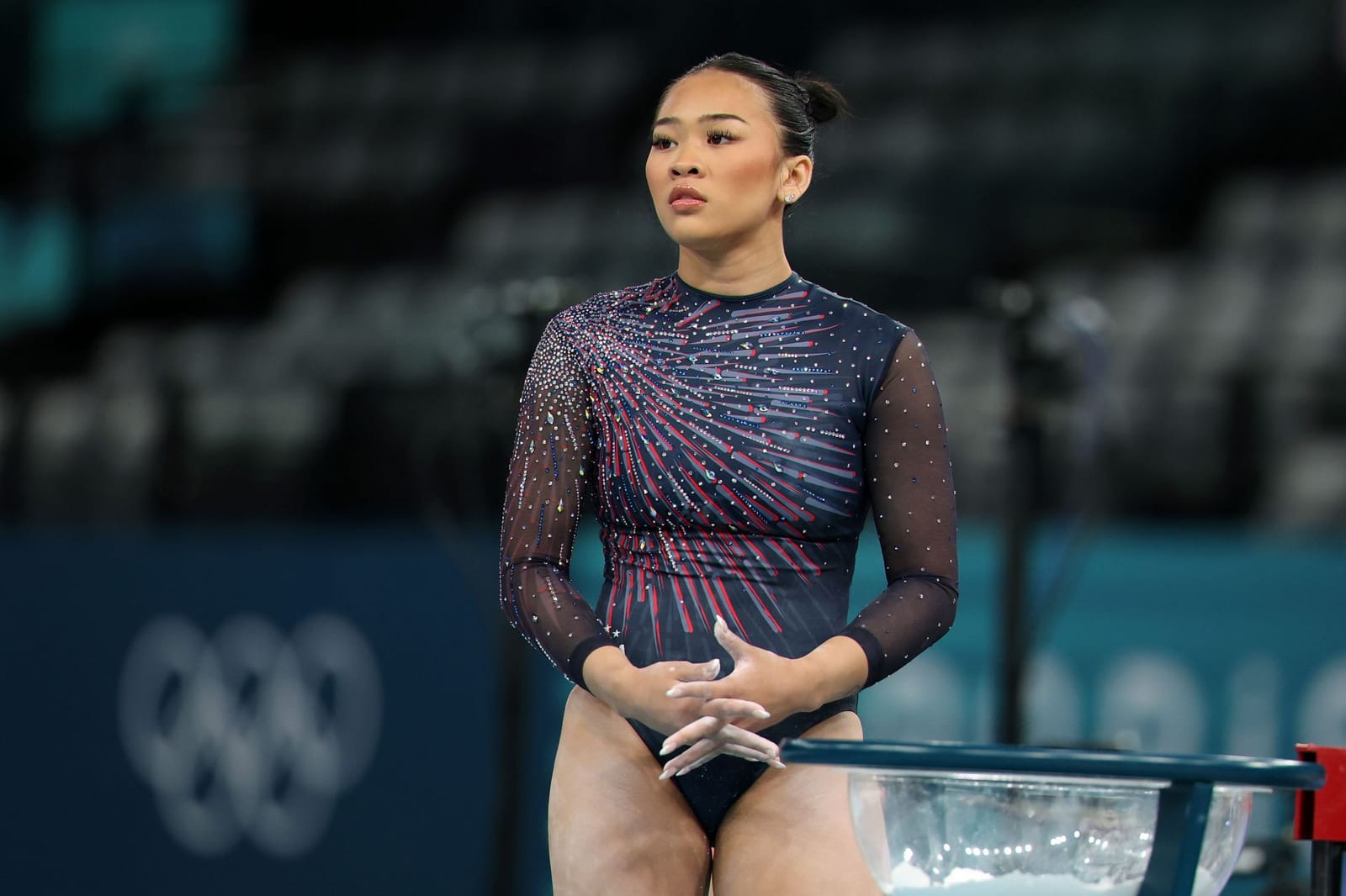 WATCH: Suni Lee connects Bhardwaj and Van Leeuwen with incredible ...