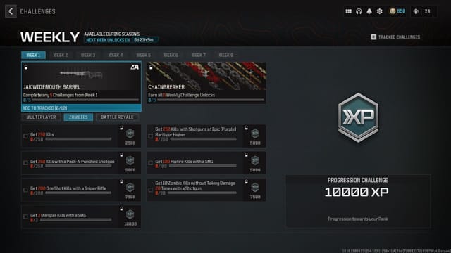 MW3 and Warzone Season 5 Week 1 challenges: Rewards and how to complete