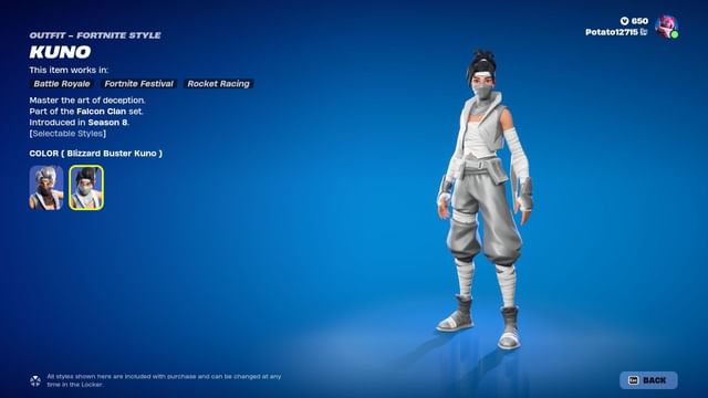 How to get the Kuno and Kenji skins in Fortnite
