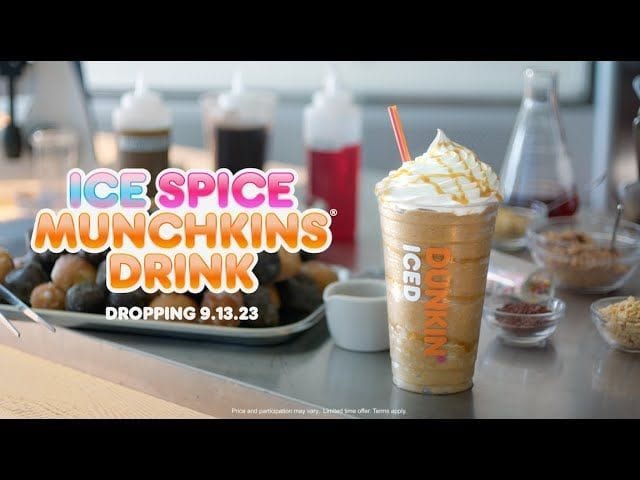 What are Ice Spice's fans called? Dunkin' Donuts collaboration with the ...