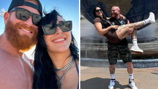 WWE star Rhea Ripley shares rare photo from her wedding