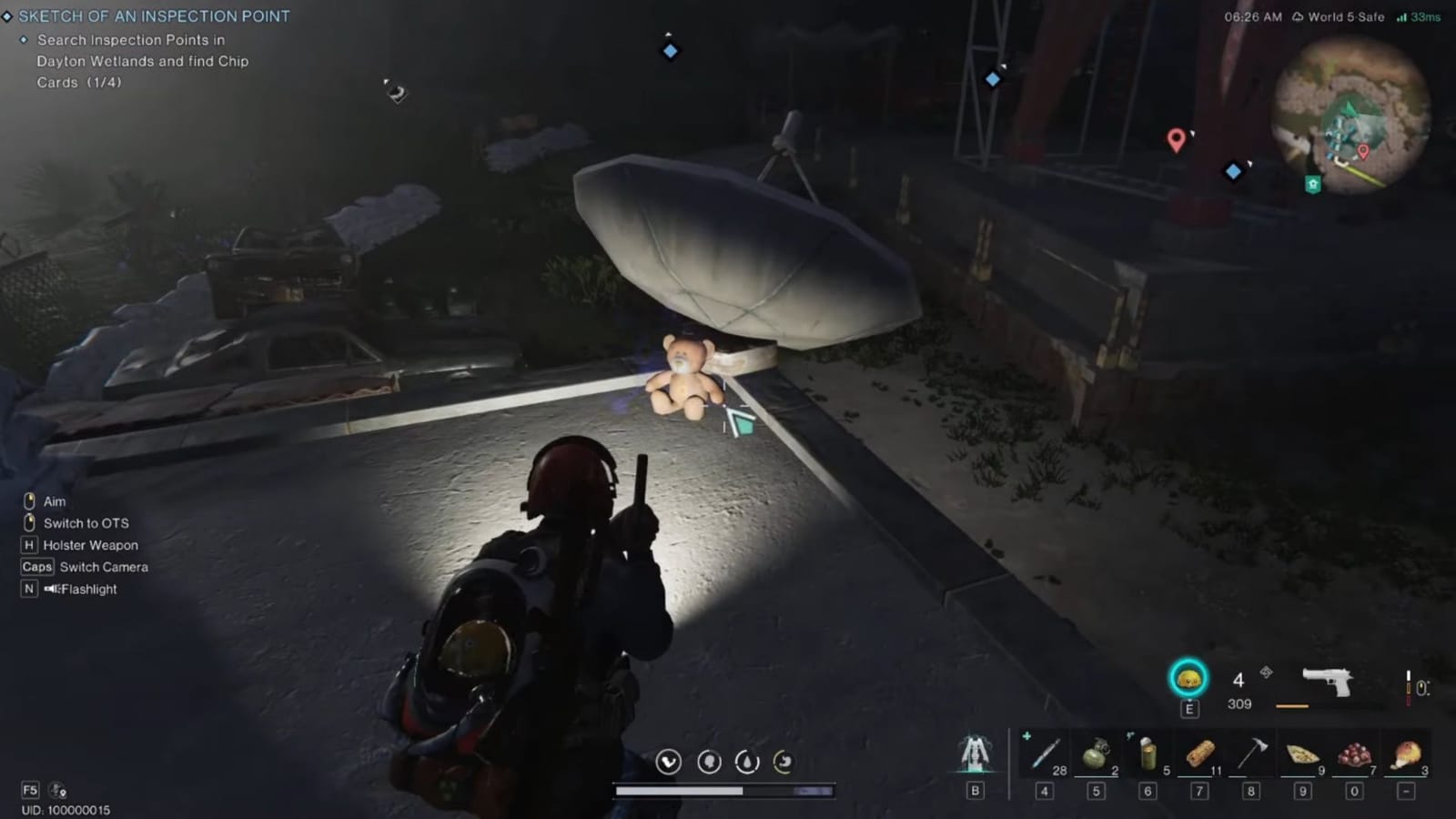 Once Human Sketch of an Inspection Point: Complete Quest guide