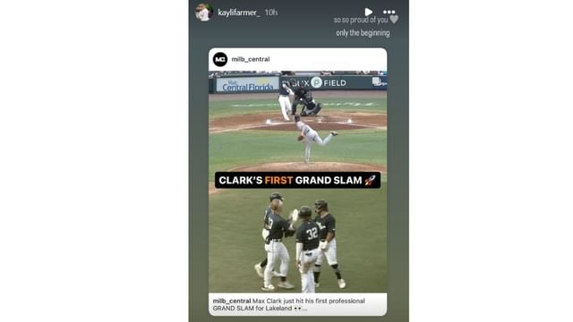 "Only the beginning" - Max Clark's fiancee Kayli celebrates as Tigers ...