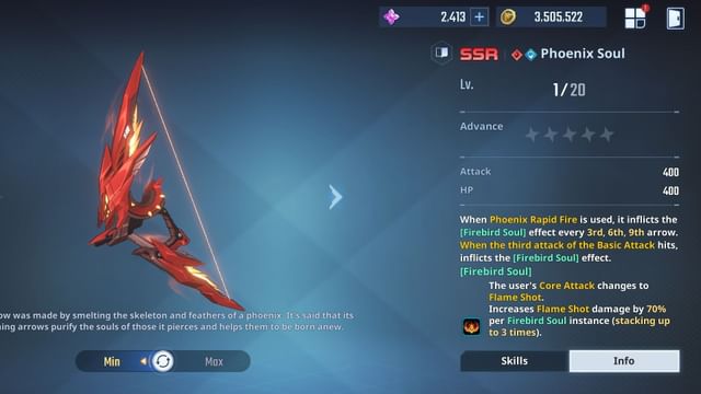 Solo Leveling Arise Phoenix Soul weapon guide: How to get, stats, and skills