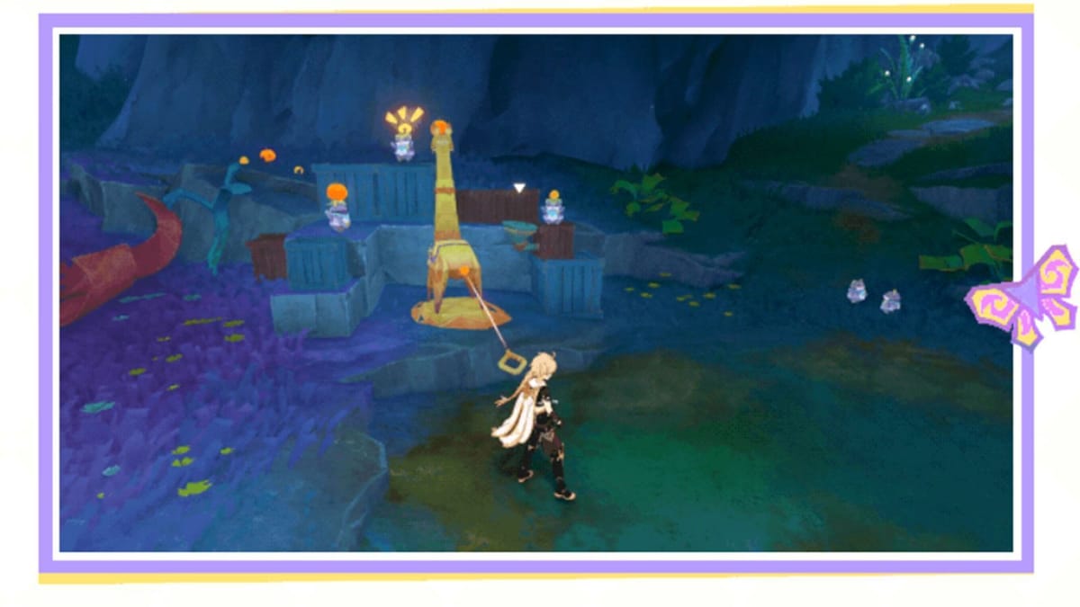 Genshin Impact 4.8 Simulanka map creatures: Origami animals and ...