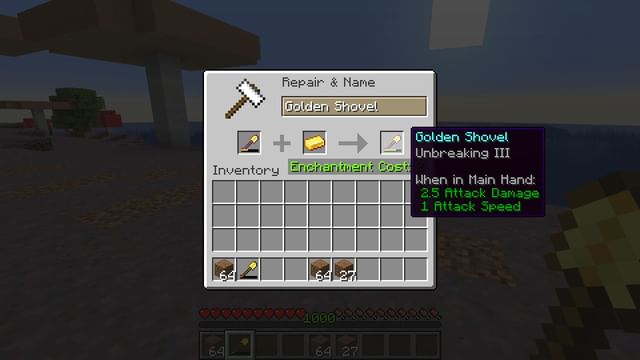How to repair tools, armor, and weapons in Minecraft