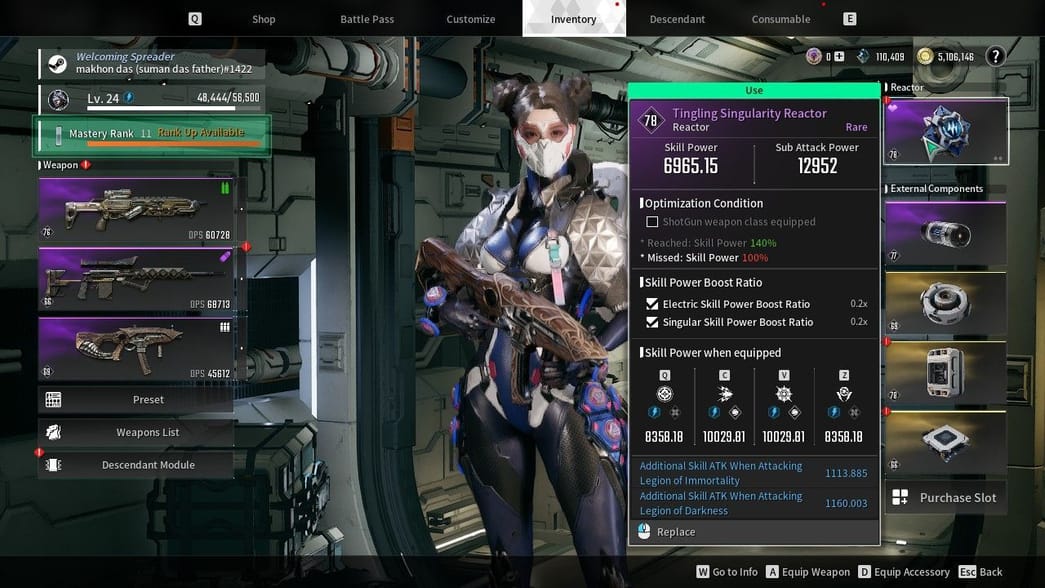 The First Descendant Skill Power vs Skill Power Modifier stat, explained