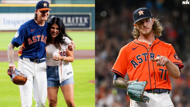 Josh Hader's wife Maria reacts to Astros leading NL West for the first ...
