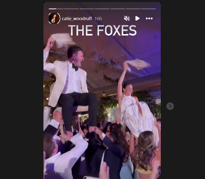 In Photos: Rangers' Adam Fox marries longtime girlfriend Tate Rose in ...