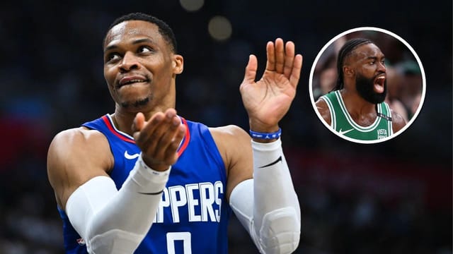 Jaylen Brown shows love to Russell Westbrook after guard's farewell ...