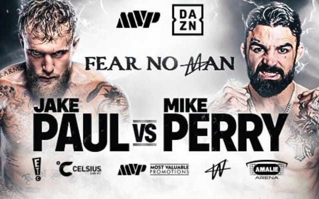 Jake Paul vs. Mike Perry: Main Card, start time, main event walkout ...