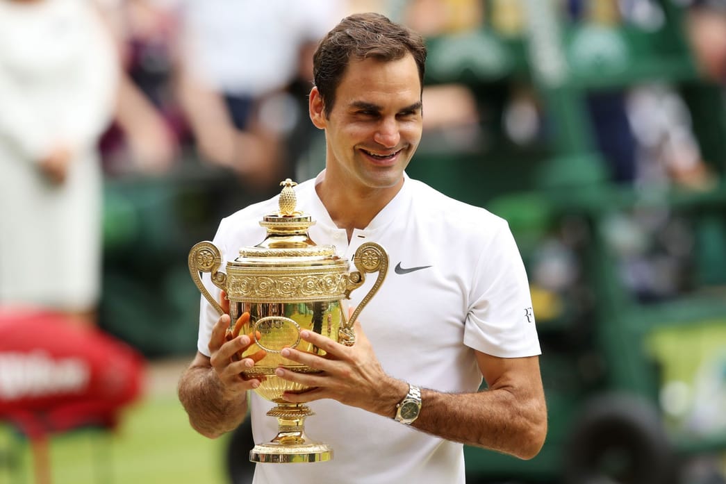 Roger Federer's Wimbledon record remains intact after Novak Djokovic ...