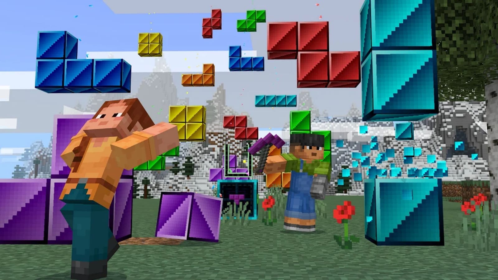 Minecraft Tetris DLC: How to get and play