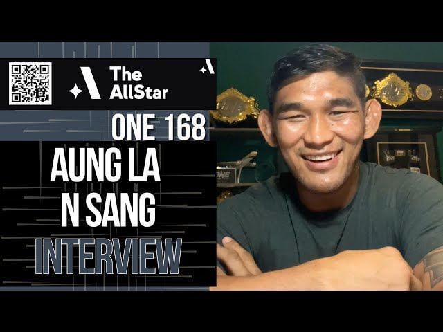 ONE 168: Denver: "Just excited to put my hands on him" - Aung La N Sang eager to throw down vs ...