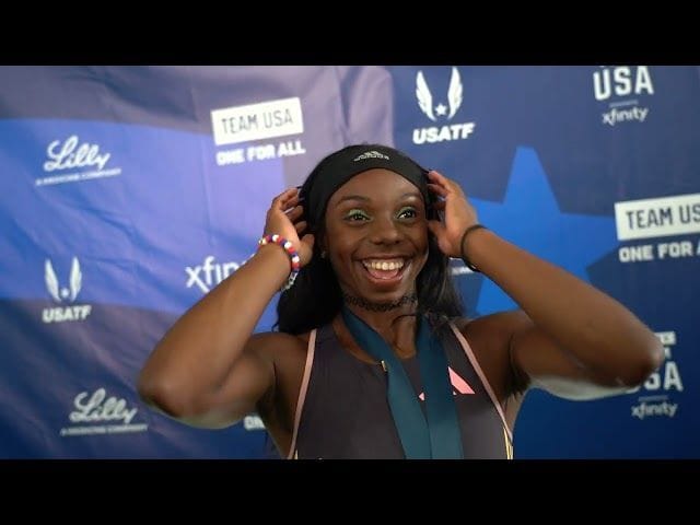 "Just woke up an Olympian" - Brittany Brown shares journey from never ...