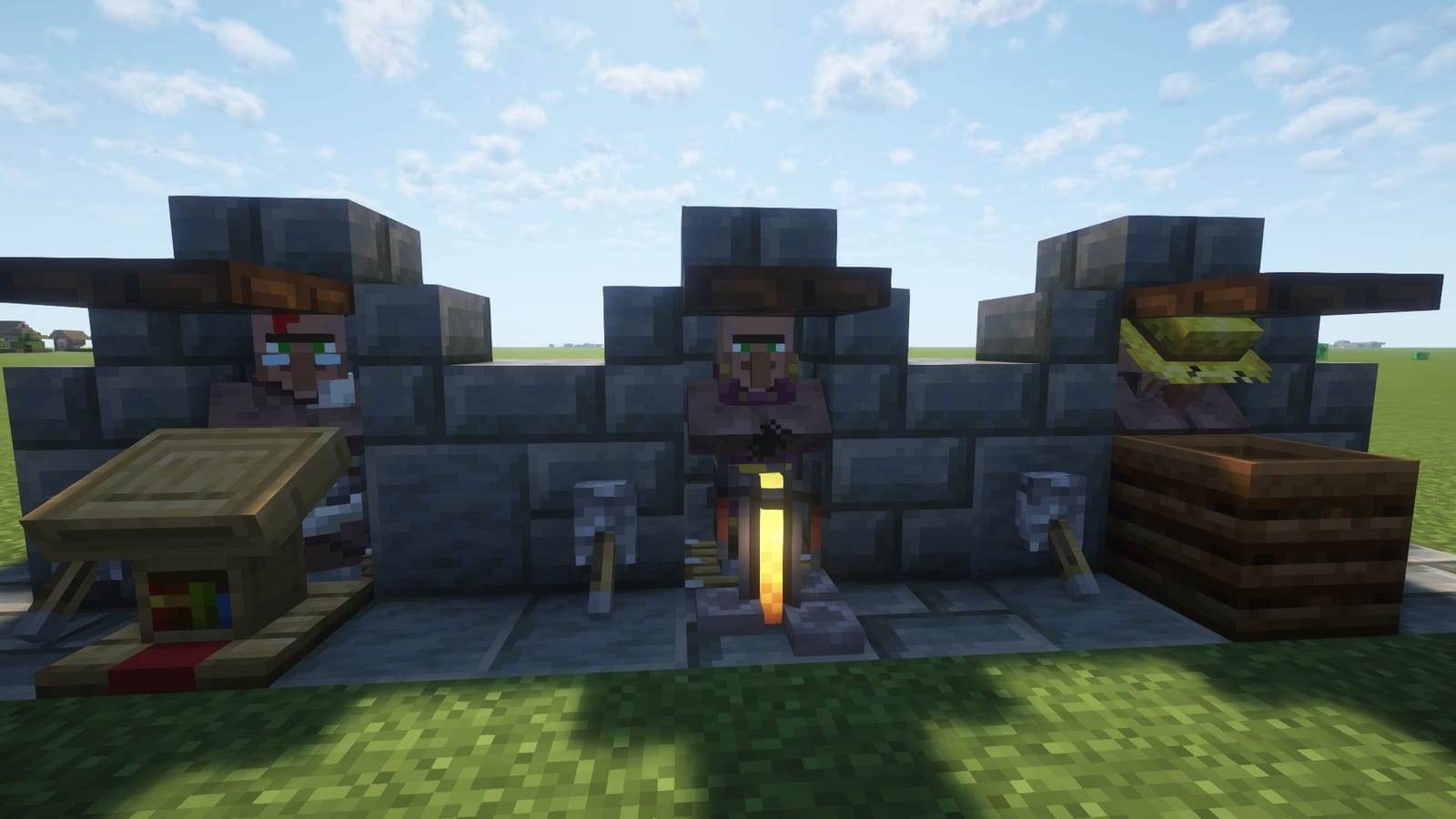 How to make Minecraft villager trading hall in 2024