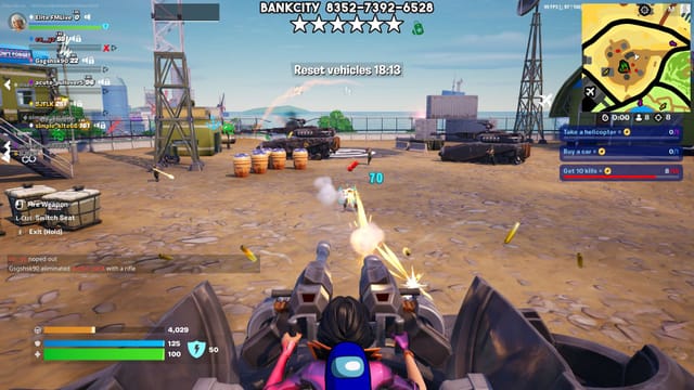 Fortnite Bank City FFA-RP: UEFN map code, how to play, and more