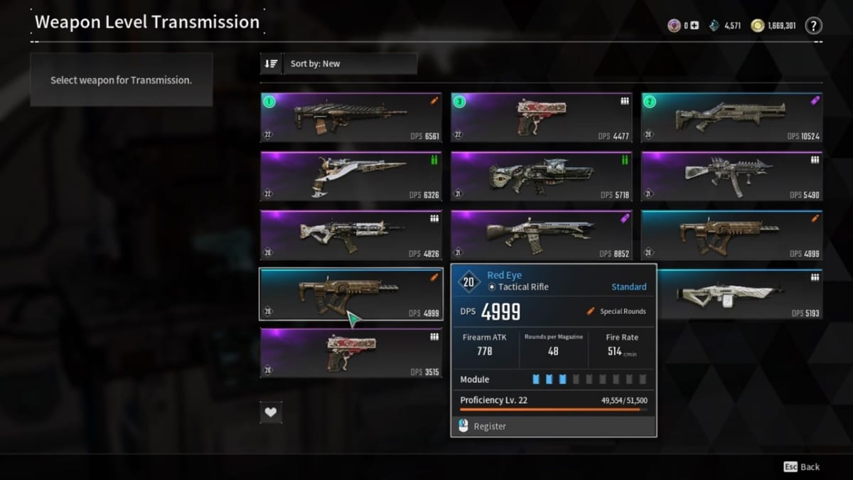 What is weapon proficiency in The First Descendant?