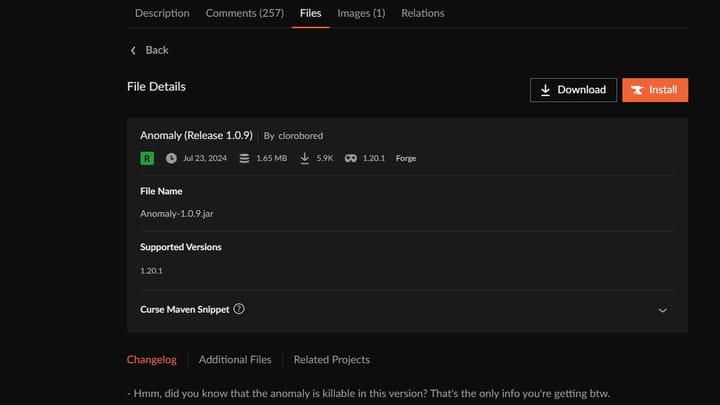 Minecraft The Anomaly mod: Features, installation guide, and more