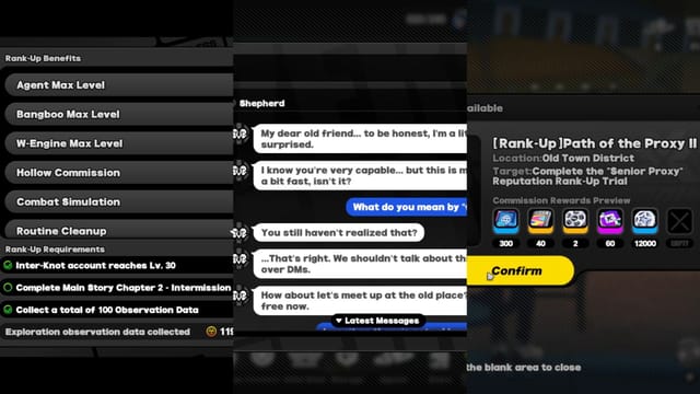Zenless Zone Zero Inter-Knot Reputation: Senior Proxy guide