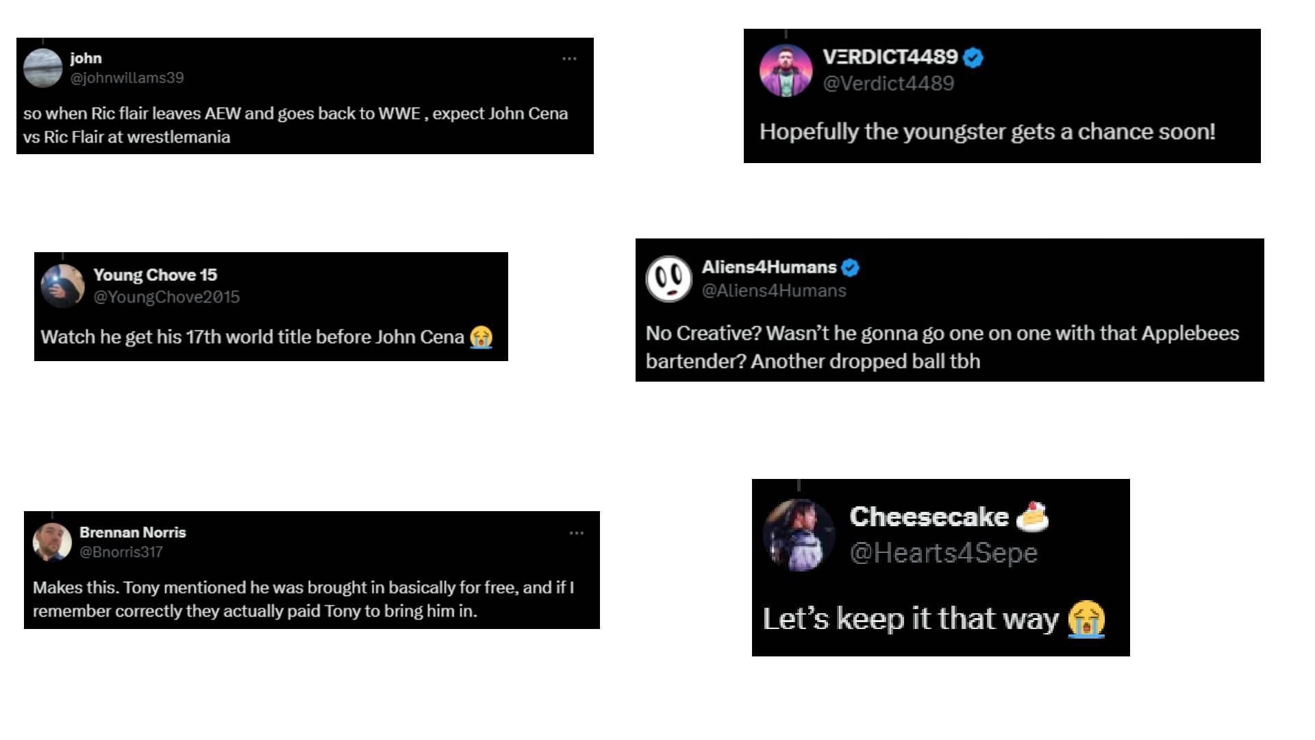 "Expect John Cena vs. Ric Flair at WrestleMania" - Fans react following ...