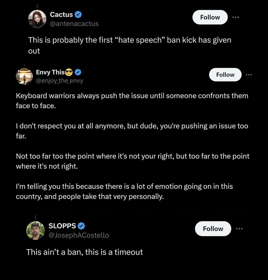 Why was Destiny banned on Kick?