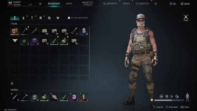 How to unlock and craft the Backpack Expansion in Once Human