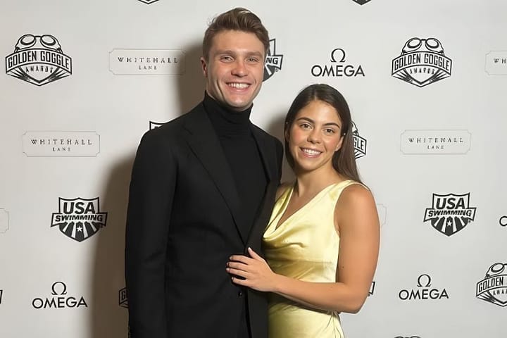 Who is Bobby Finke's girlfriend, Ellie Zweifel?