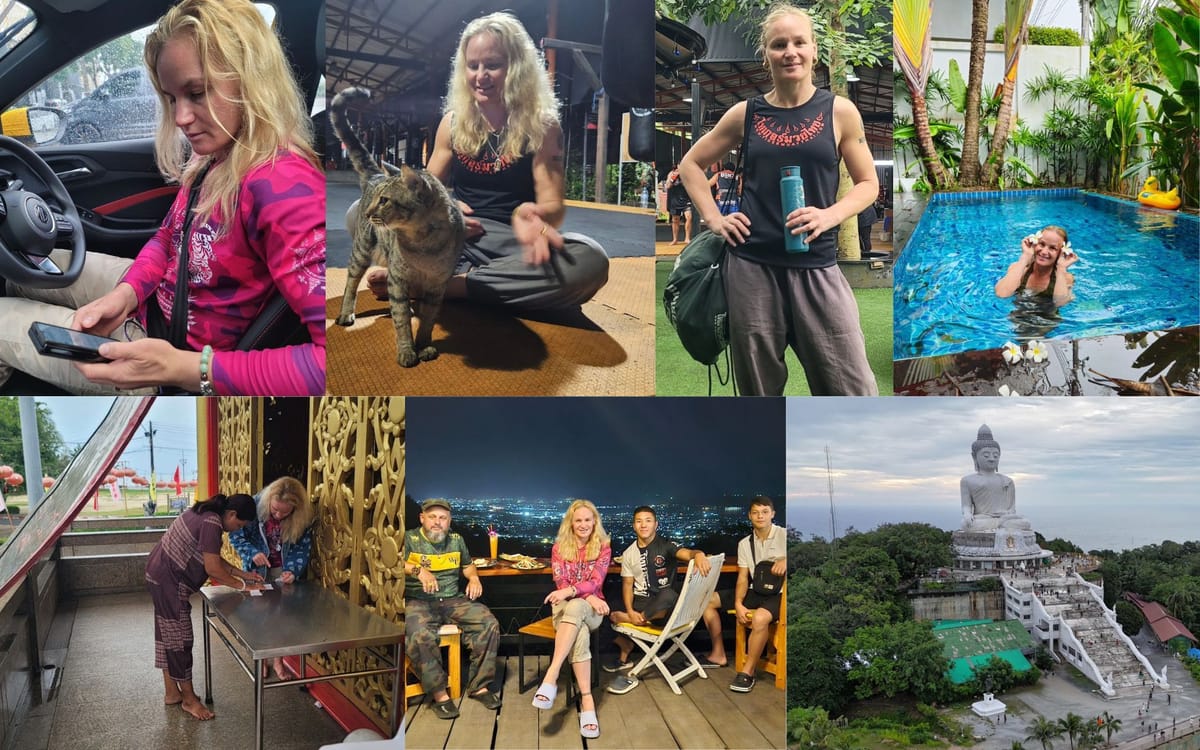 In Photos: Valentina Shevchenko offers peek into her Thailand getaway ...