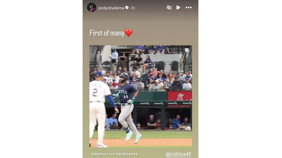 In Photos: Julio Rodriguez's girlfriend Jordyn Huitema shares fond ...