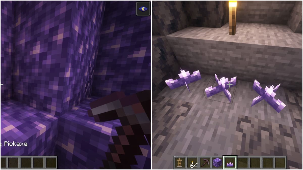 Minecraft: Best level for amethyst