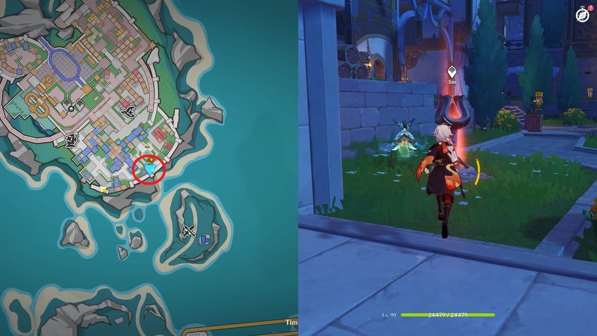 Genshin Impact Simulanka teleport waypoint locations