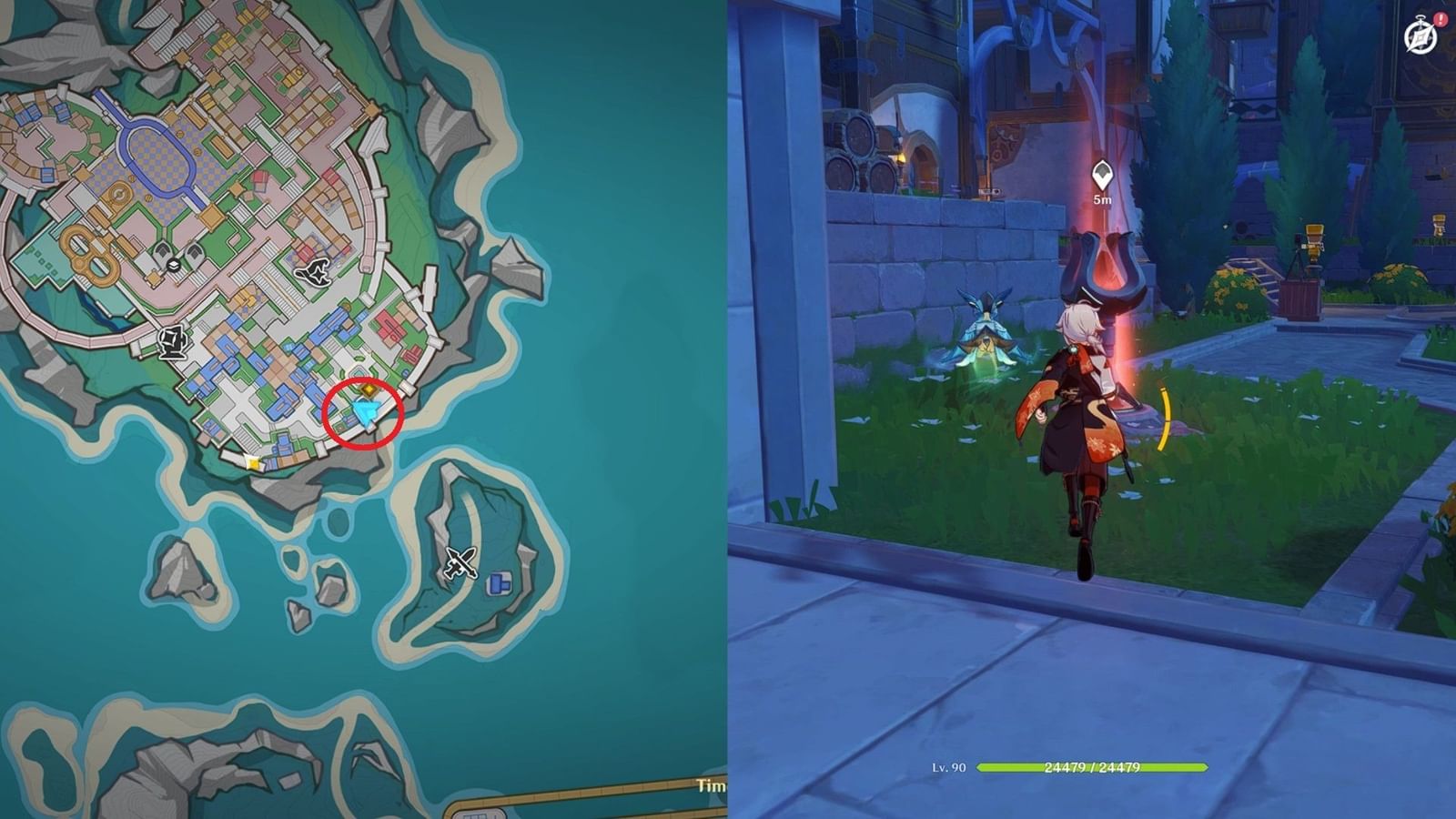 Genshin Impact Simulanka teleport waypoint locations