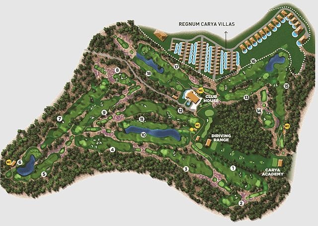 Wentworth Club Map & Parking - The Wentworth Club Hole-by-Hole and more