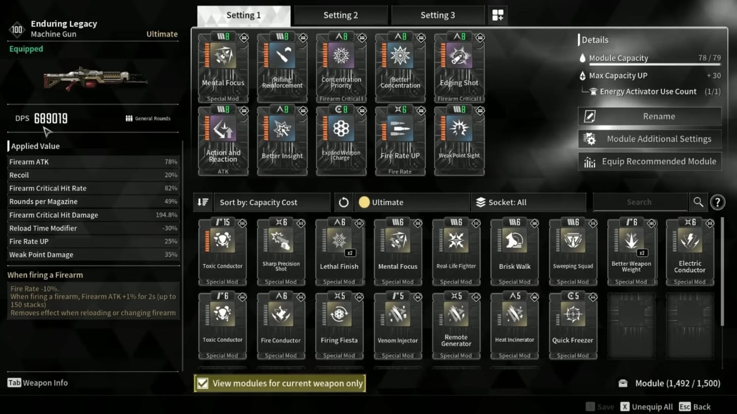 The First Descendant Enduring Legacy build guide: Best Modules and ...