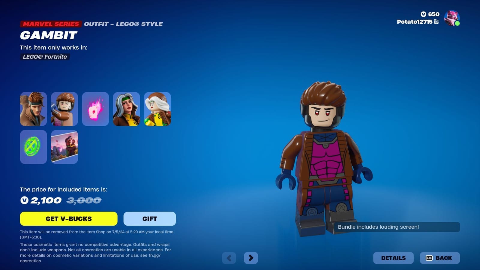 How to get Rogue and Gambit skins in Fortnite