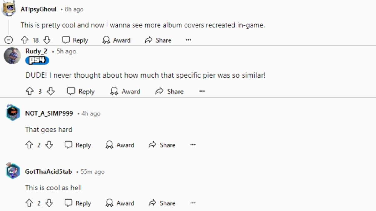 Someone recreated Eminem's album cover in GTA Online, and it's amazing