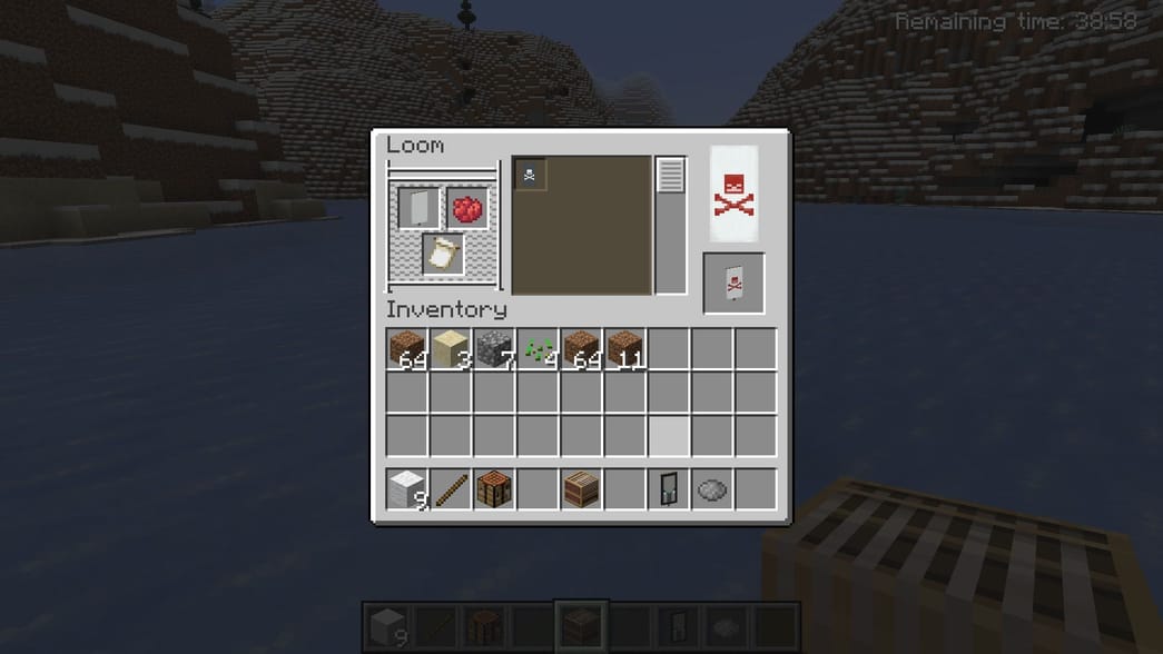 How to craft a banner in Minecraft